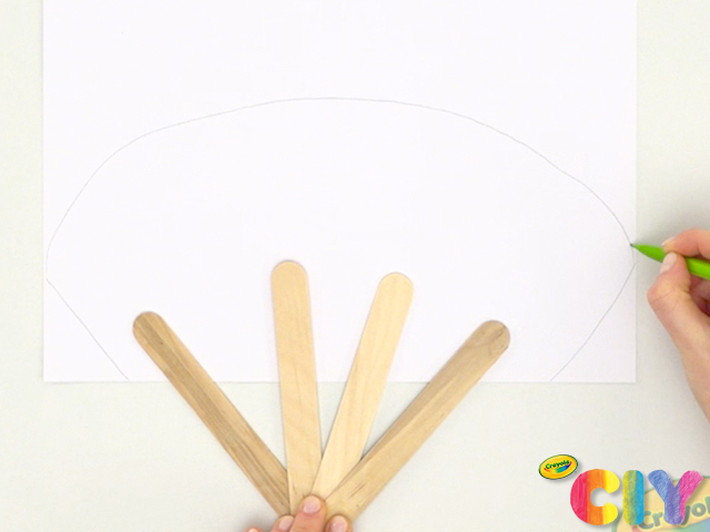 Crayola Canada | Colourful Hand Fan | Crafts For Kids